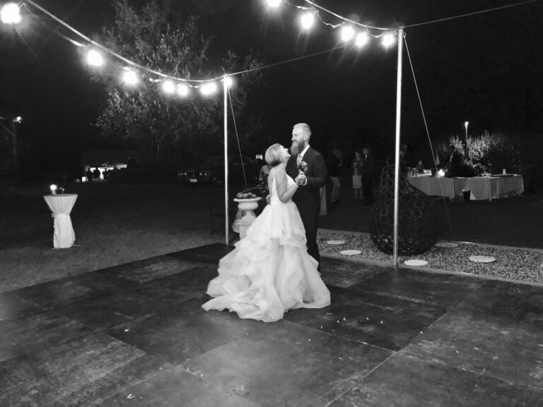 Festoon Light Poles - Gold Event Hire